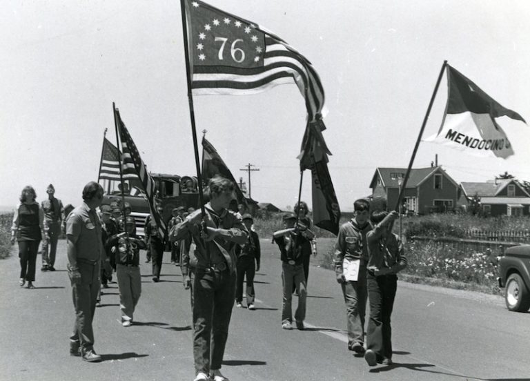 Kelley House Museum Mendocino History Blog: Scouts in 1976 Fourth of ...