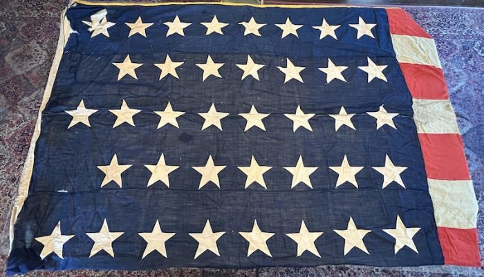 The Evolution of the American Flag - Kelley House Museum - Mendocino, CA